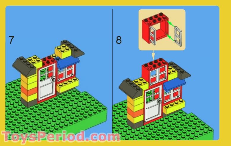 LEGO 5932 My First LEGO Set Instructions and Parts List