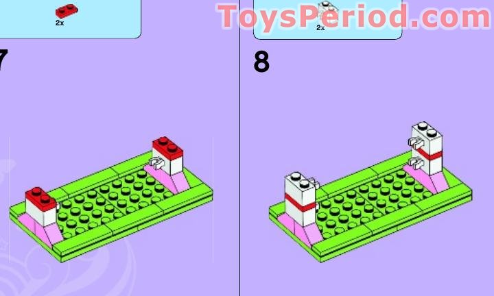 LEGO 3189 Heartlake Stables Instructions and Parts List