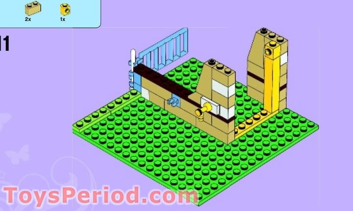 LEGO 3189 Heartlake Stables Instructions and Parts List