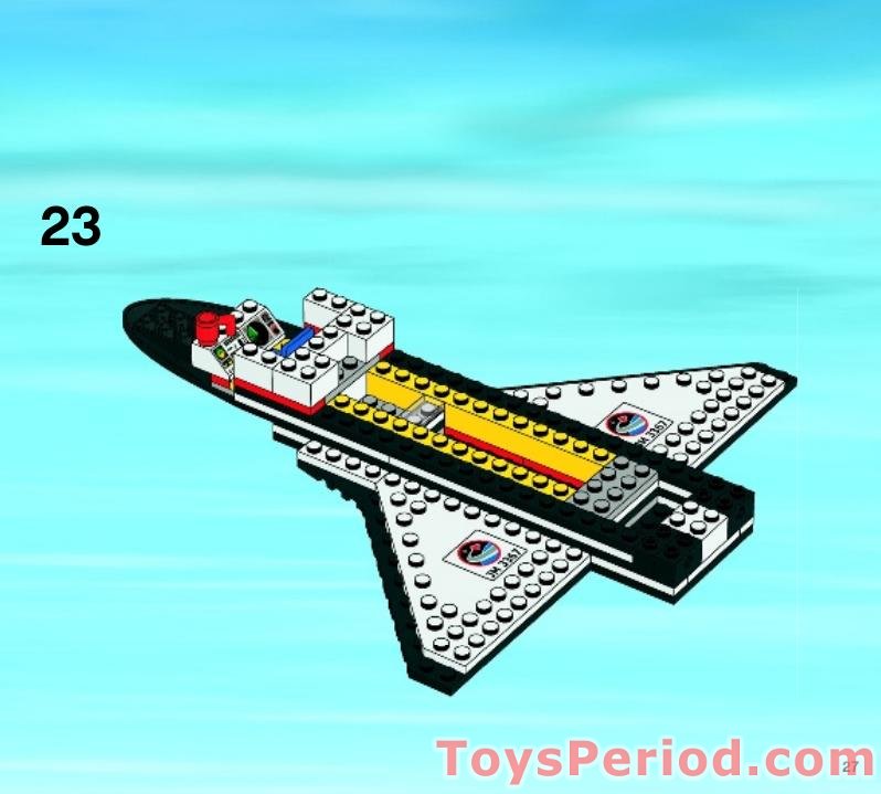 LEGO 3367 Space Shuttle Instructions and Parts List
