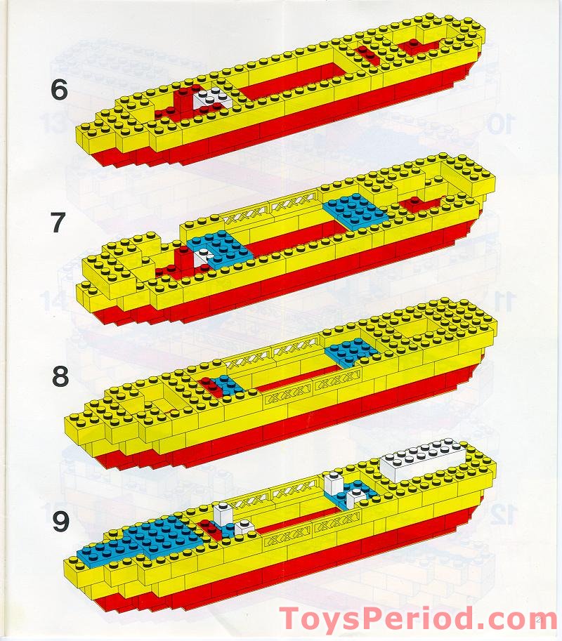 LEGO 565-2 Build-N-Store Chest, 5 Plus Instructions and Parts List