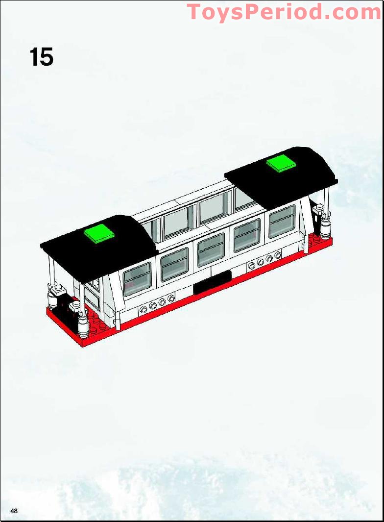 LEGO 10173 Holiday Train Instructions and Parts List
