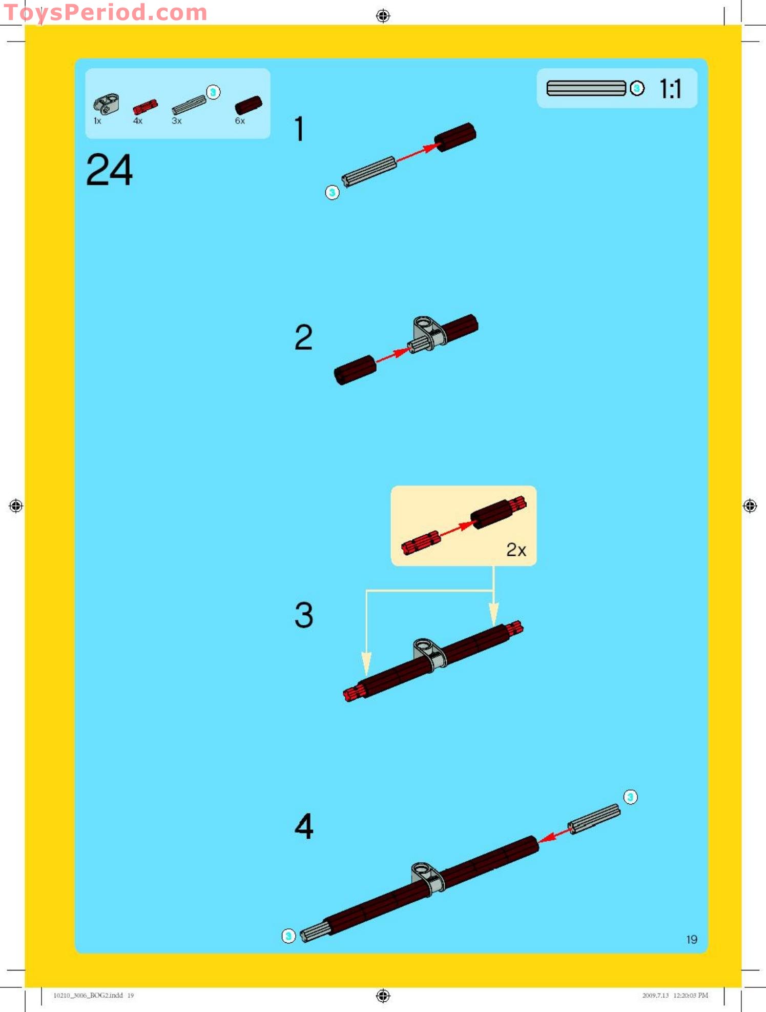 LEGO 10210 Imperial Flagship Instructions and Parts List