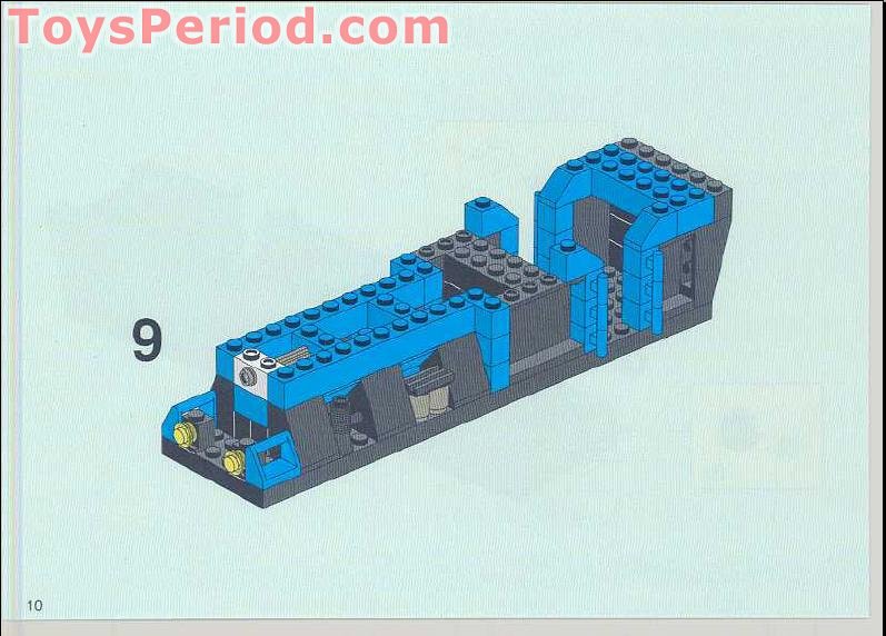 LEGO 3741 My Own Train - Large Engine, Plain Without Trim Instructions ...