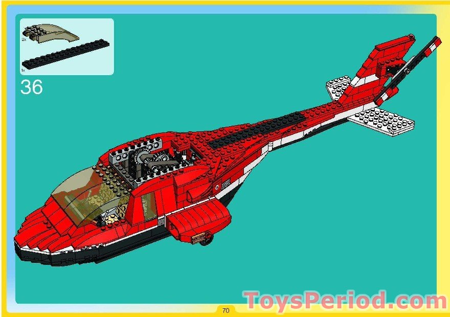 LEGO 4403 Air Blazers Instructions and Parts List