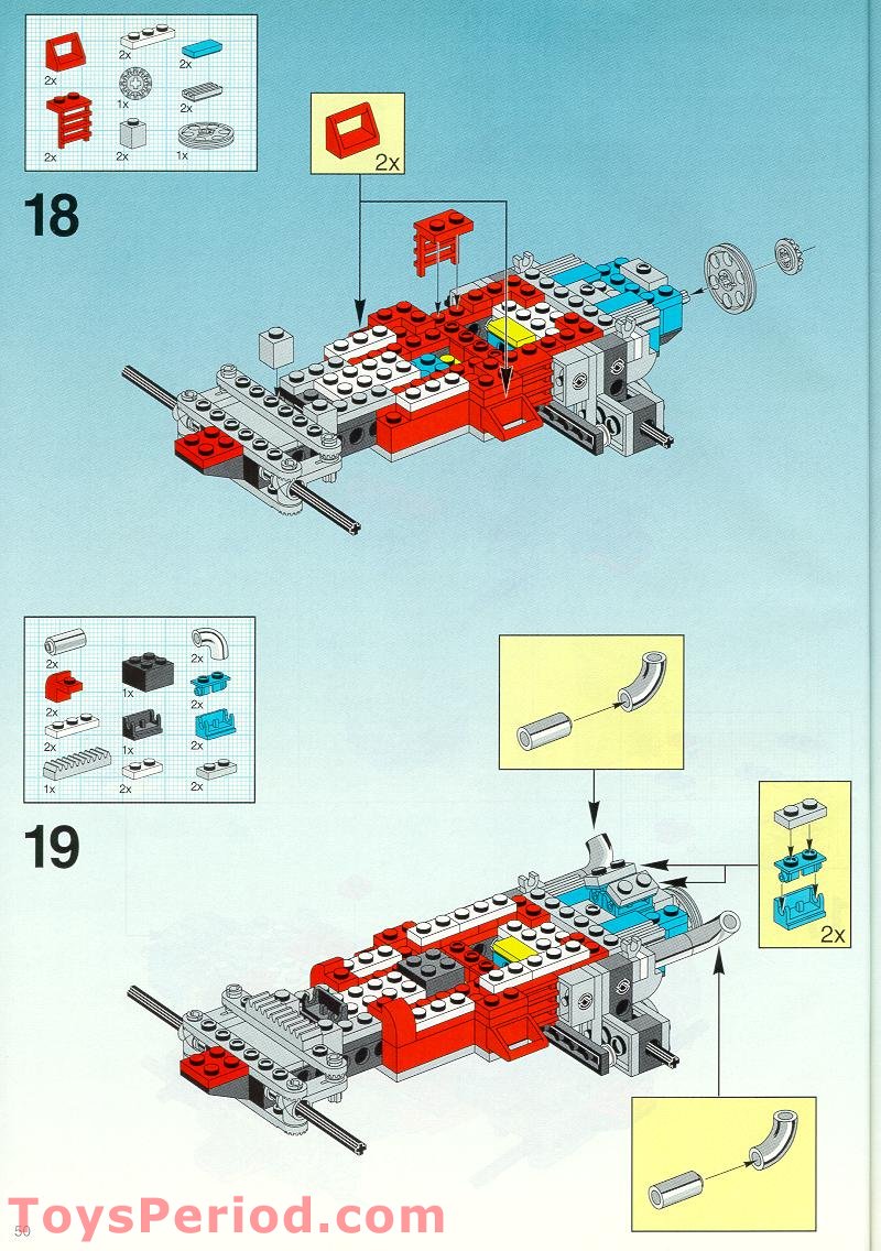 LEGO 5561 Big Foot 4x4 Instructions and Parts List