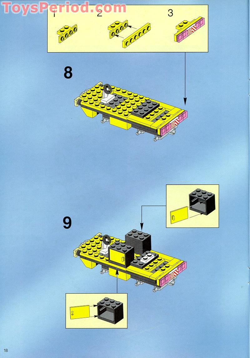 LEGO 6479 Emergency Response Center Instructions and Parts List