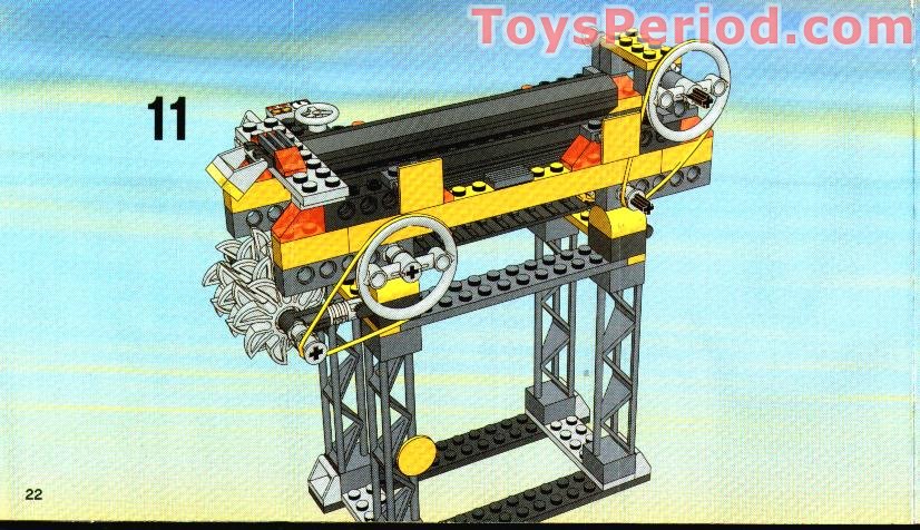 LEGO 7243 Construction Site Instructions and Parts List