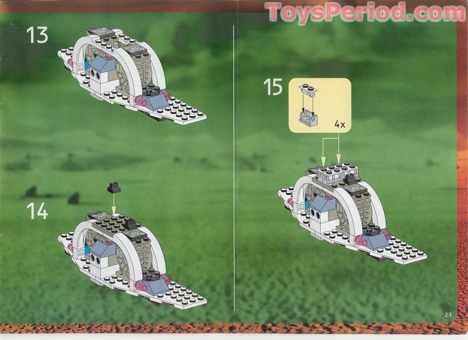 LEGO 7315 Solar Explorer Instructions and Parts List
