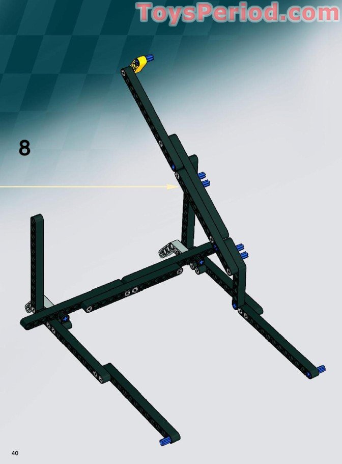 LEGO 8496 Desert Hammer Instructions and Parts List