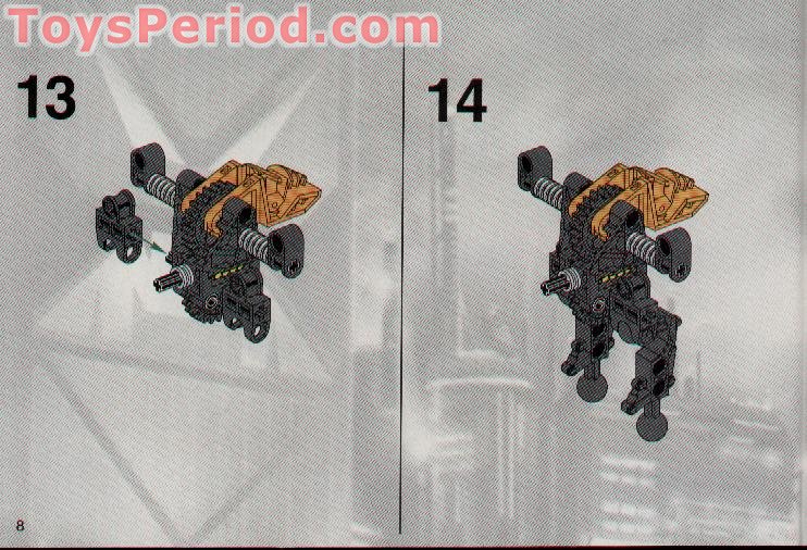 LEGO 8521 Flare Slizer Instructions and Parts List