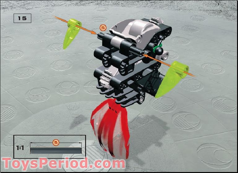 LEGO 8563 Tahnok Instructions and Parts List