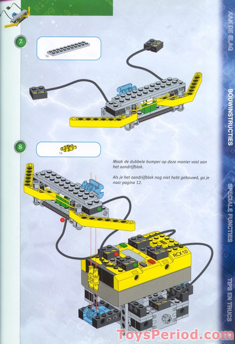 LEGO 9747 Robotics Invention System, Version 1.5 Instructions and Parts ...
