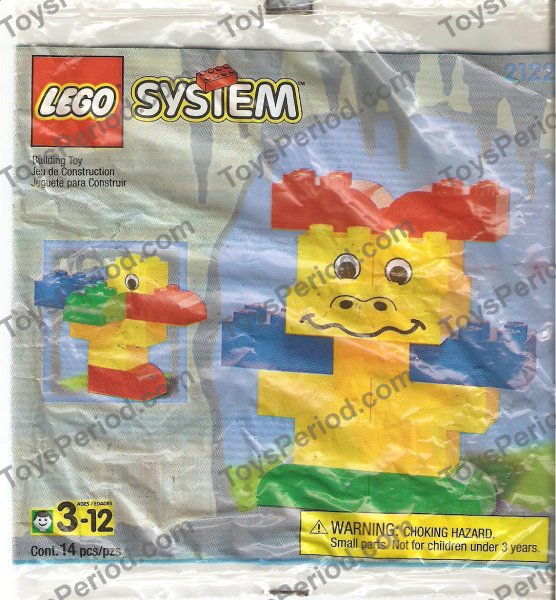 LEGO 2122 Jack-in-the-Box Promotional Freestyle Set - Bob Parts List