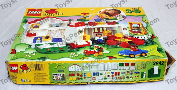 LEGO 2942 Duplo Playhouse Set Parts List