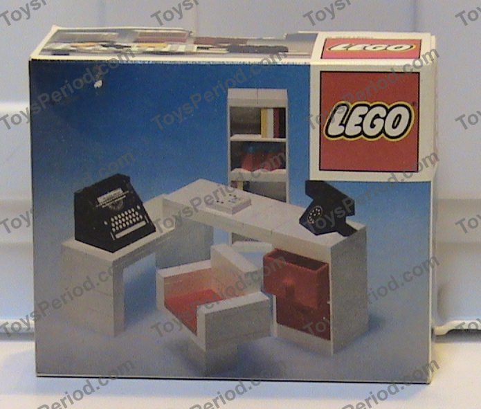 LEGO 295 Secretary's Desk Instructions and Parts List