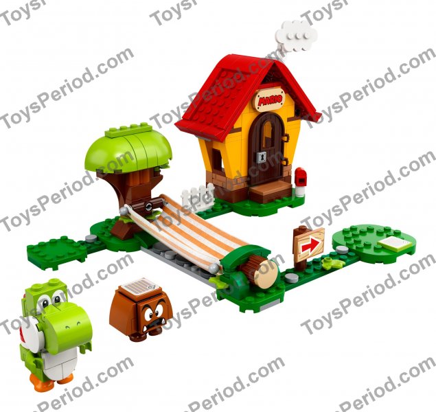 LEGO 71367 Mario's House & Yoshi - Expansion Set Parts List