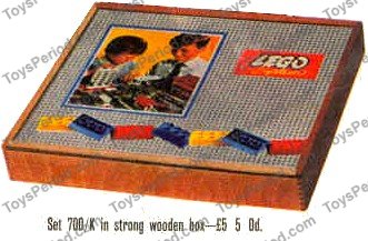 LEGO 700K Kindergarten LEGO Set Parts List