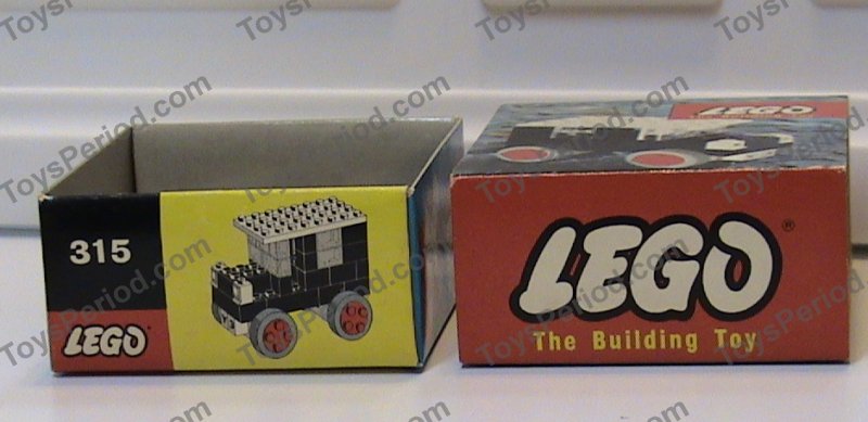 LEGO 315-3 European Taxie Instructions and Parts List