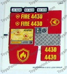 LEGO Sets with Part 4430stk01 Sticker Sheet for Set 4430 - (99229/4649806)