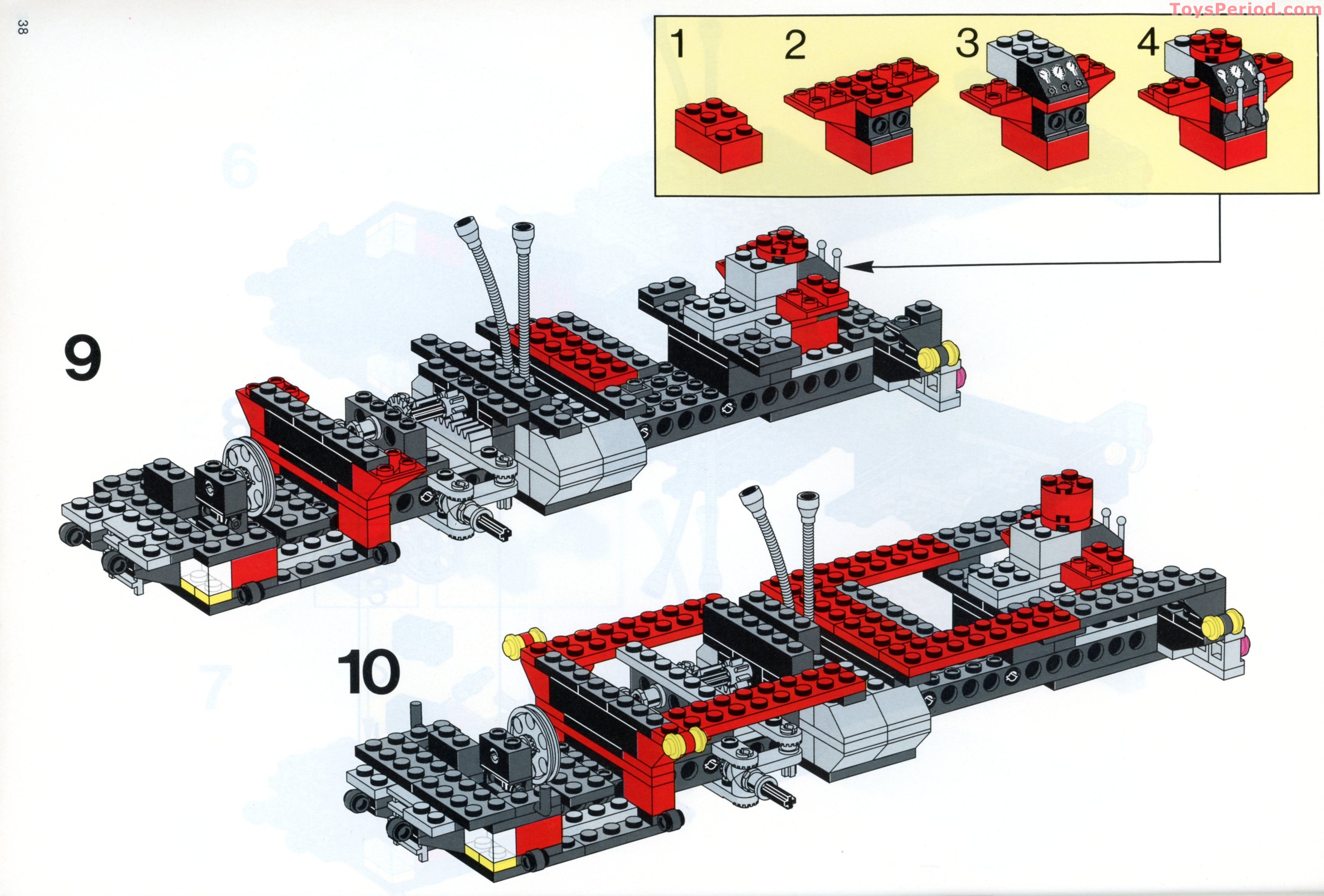LEGO 5590 Whirl and Wheel Super Truck Instructions and Parts List