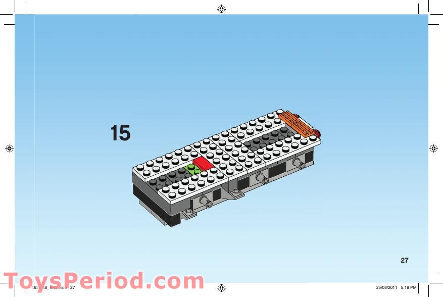 LEGO 4635 Fun with Vehicles Instructions and Parts List