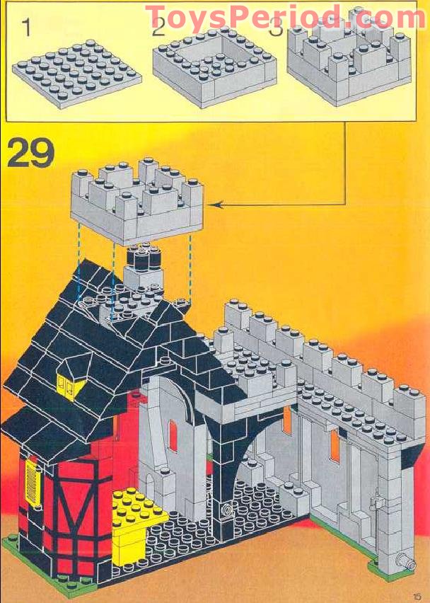 LEGO 10000 Guarded Inn Instructions and Parts List