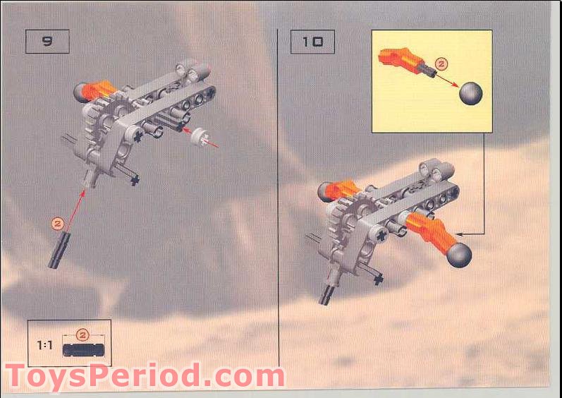 LEGO 10023 Bionicle Master Builder Set Instructions and Parts List