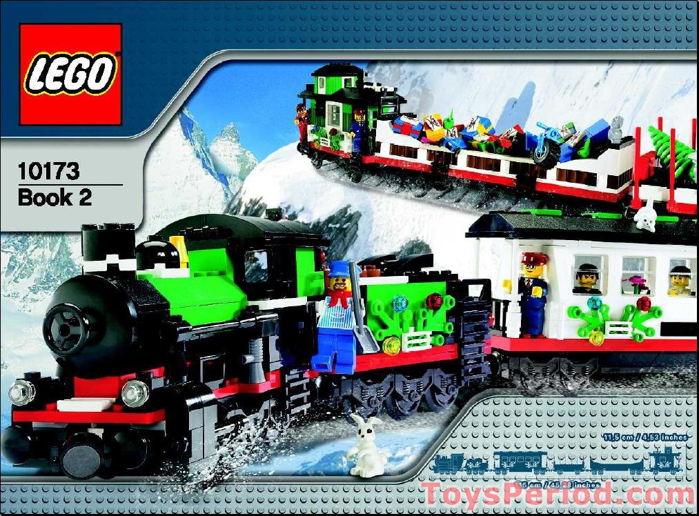 LEGO 10173 Holiday Train Instructions and Parts List