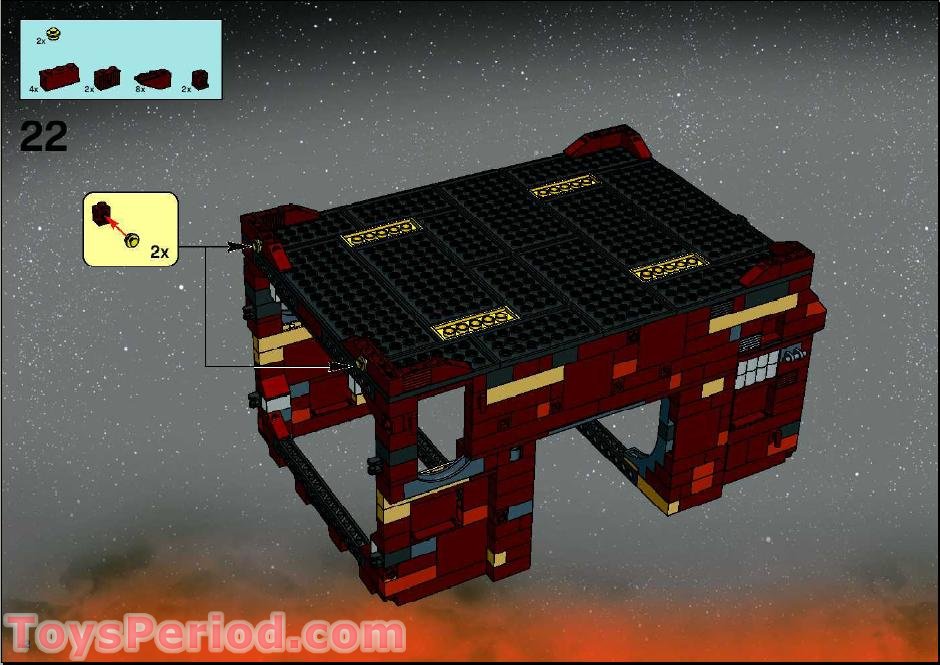 LEGO 10144 Sandcrawler Instructions and Parts List