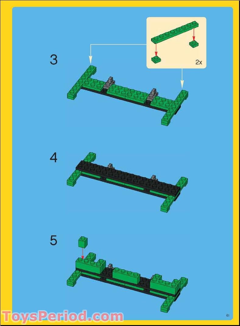LEGO 4894 Mythical Creatures Instructions and Parts List