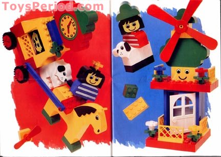 LEGO 4145 Freestyle Playcase, 4 Plus Instructions and Parts List