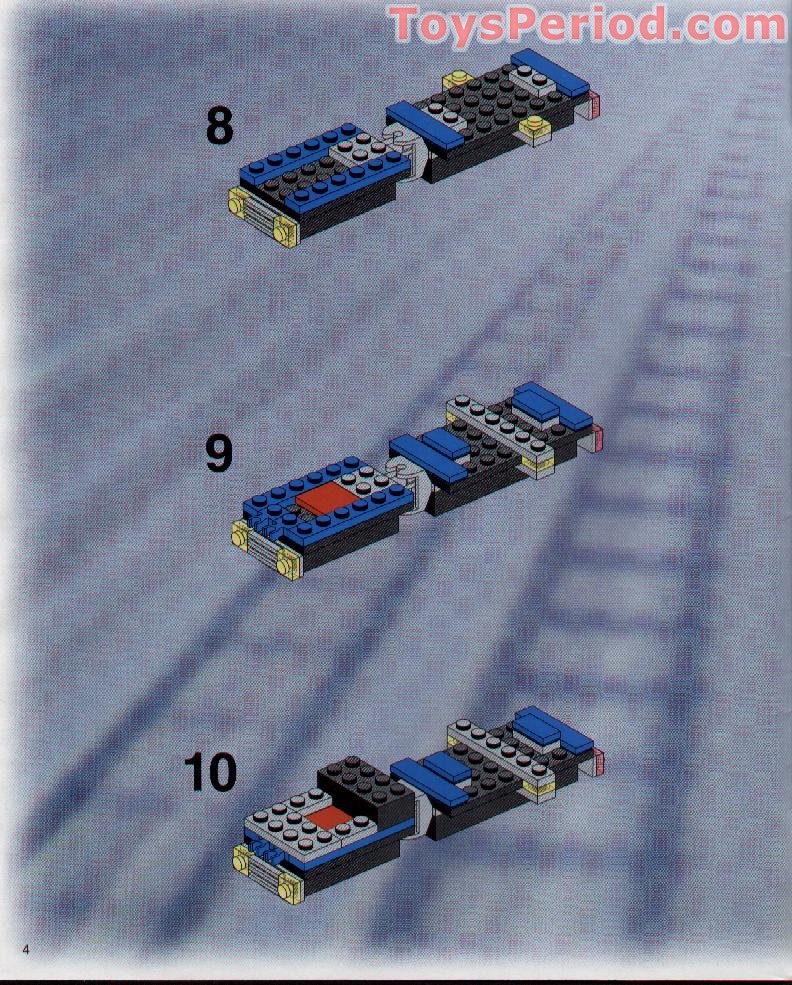 LEGO 4557 Freight Loading Station Instructions and Parts List