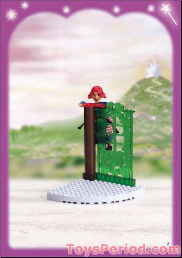 LEGO 5804 Witch's Cottage Instructions and Parts List