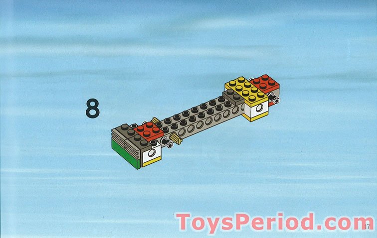 LEGO 7992 Container Stacker Instructions and Parts List