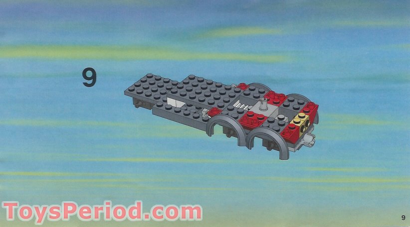 LEGO 7239 Fire Truck Instructions and Parts List