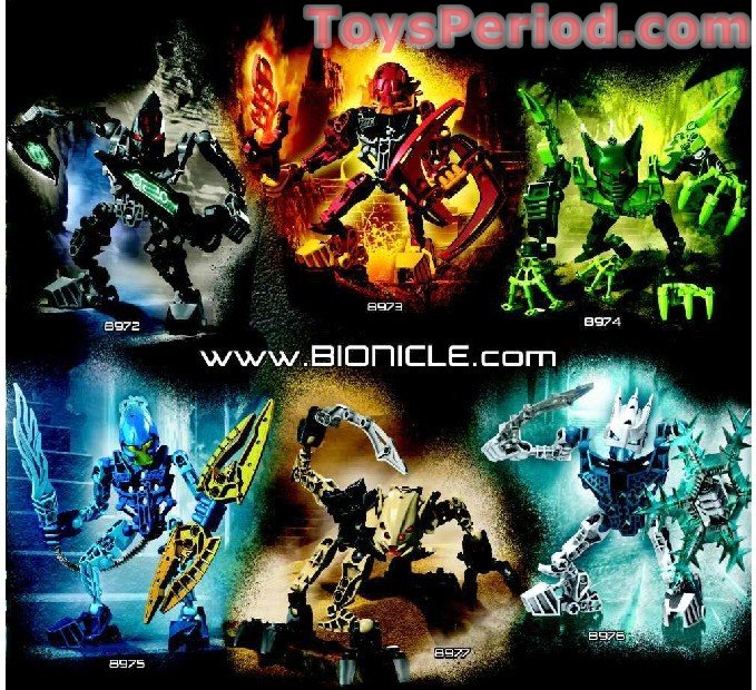 LEGO 8990 Fero and Skirmix Instructions and Parts List