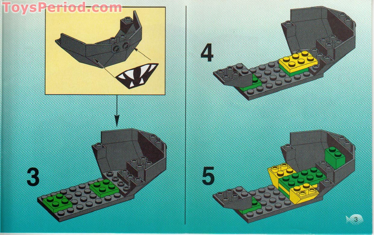 LEGO 2160 Crystal Scavenger Instructions and Parts List