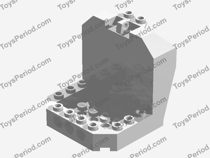 LEGO Sets with Part 30619 Cockpit 6 x 6 x 2 & 2/3 with Hinge, 6 x 6 x 5
