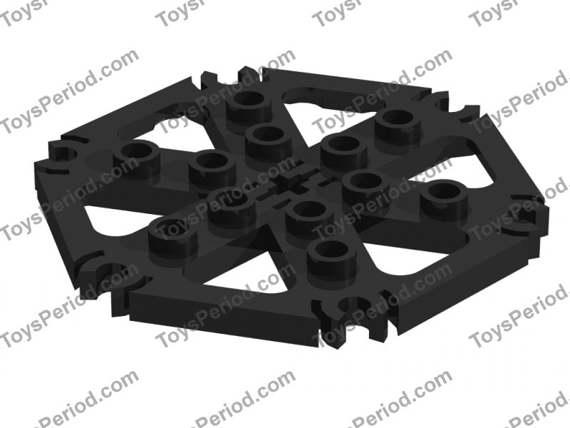 LEGO Sets with Part 64566 Plate 6 x 6 Hexagonal with Six Spokes and ...