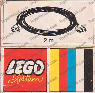 LEGO 708-1 12v Extension Cord Pack Set Parts List