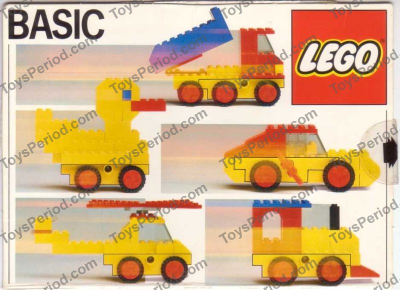 LEGO 895 Wind-Up Motor Set Parts List