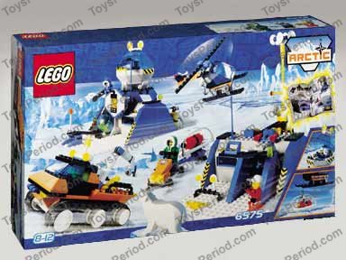 LEGO 6575 Polar Base Instructions and Parts List