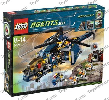 LEGO 8971 Aerial Defense Unit Set Parts List