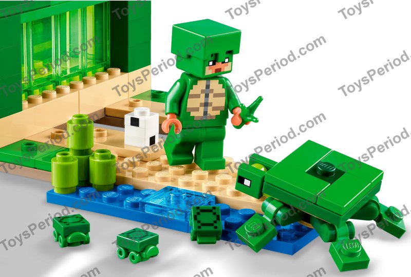 LEGO 21254 The Turtle Beach House Set Parts List