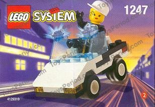 LEGO 1247-1 Shell Promotional Set - Service Station Series - Patrol Car ...