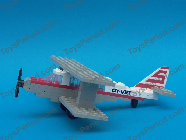 LEGO 1555-2 Sterling Airways Biplane Instructions and Parts List