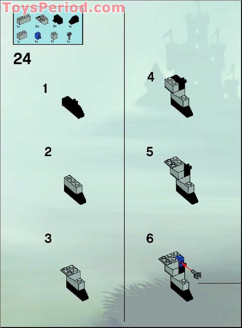 LEGO 10176 Royal King's Castle Set Parts Inventory and Instructions ...