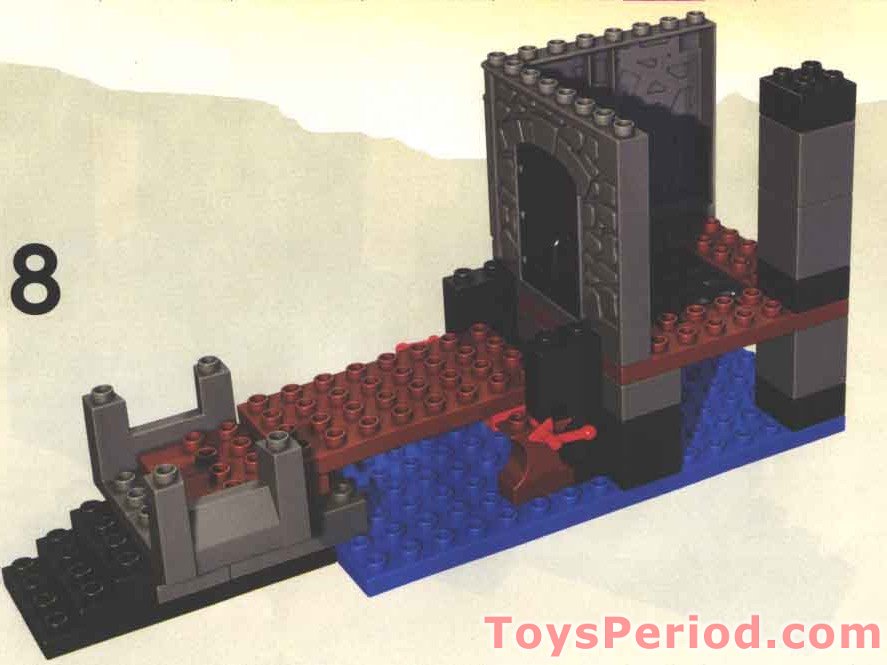 LEGO 4776 Dragon Tower Instructions and Parts List