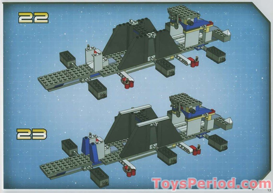 LEGO 4482 AT-TE Instructions and Parts List